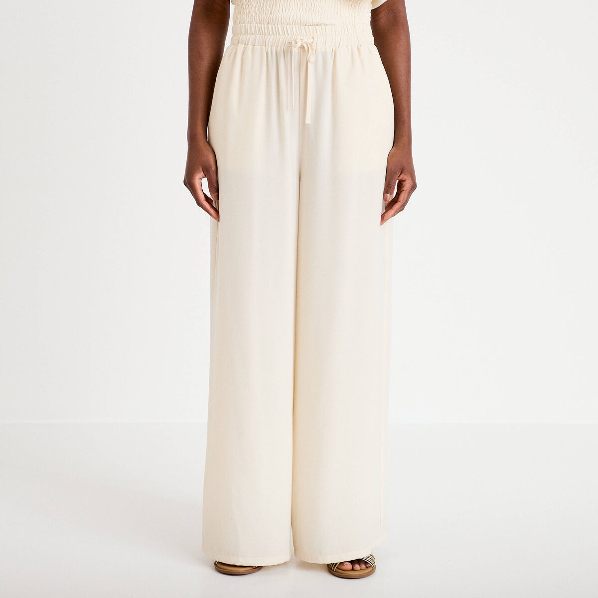 Pantalon Fluide Cache Cachenull