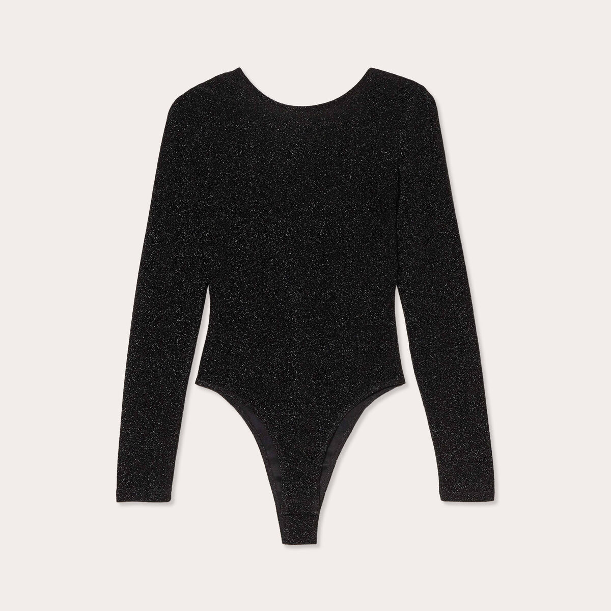 Body manches longues noir femme | Cache Cache