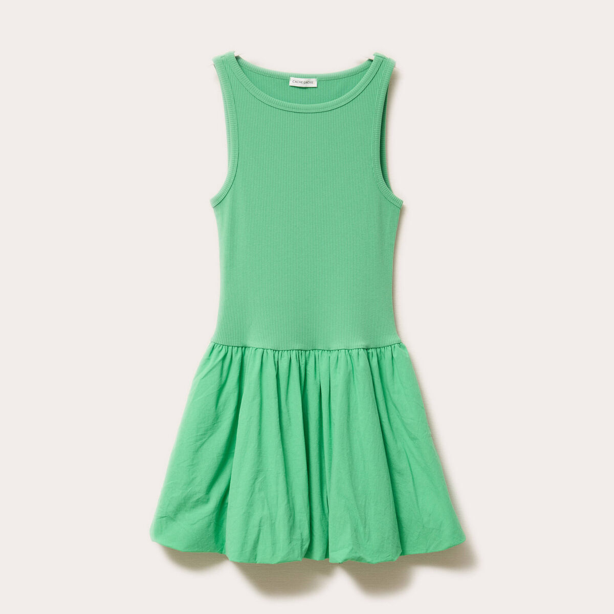 Robe boule 2-en-1 vert femme | Cache Cache