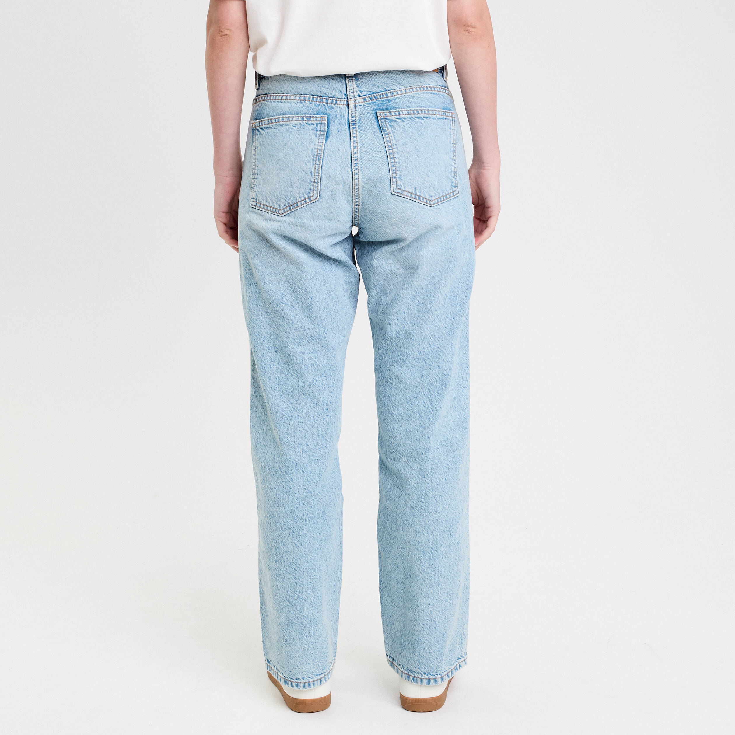 Jean droit taille standard denim triple stone femme | Cache Cache