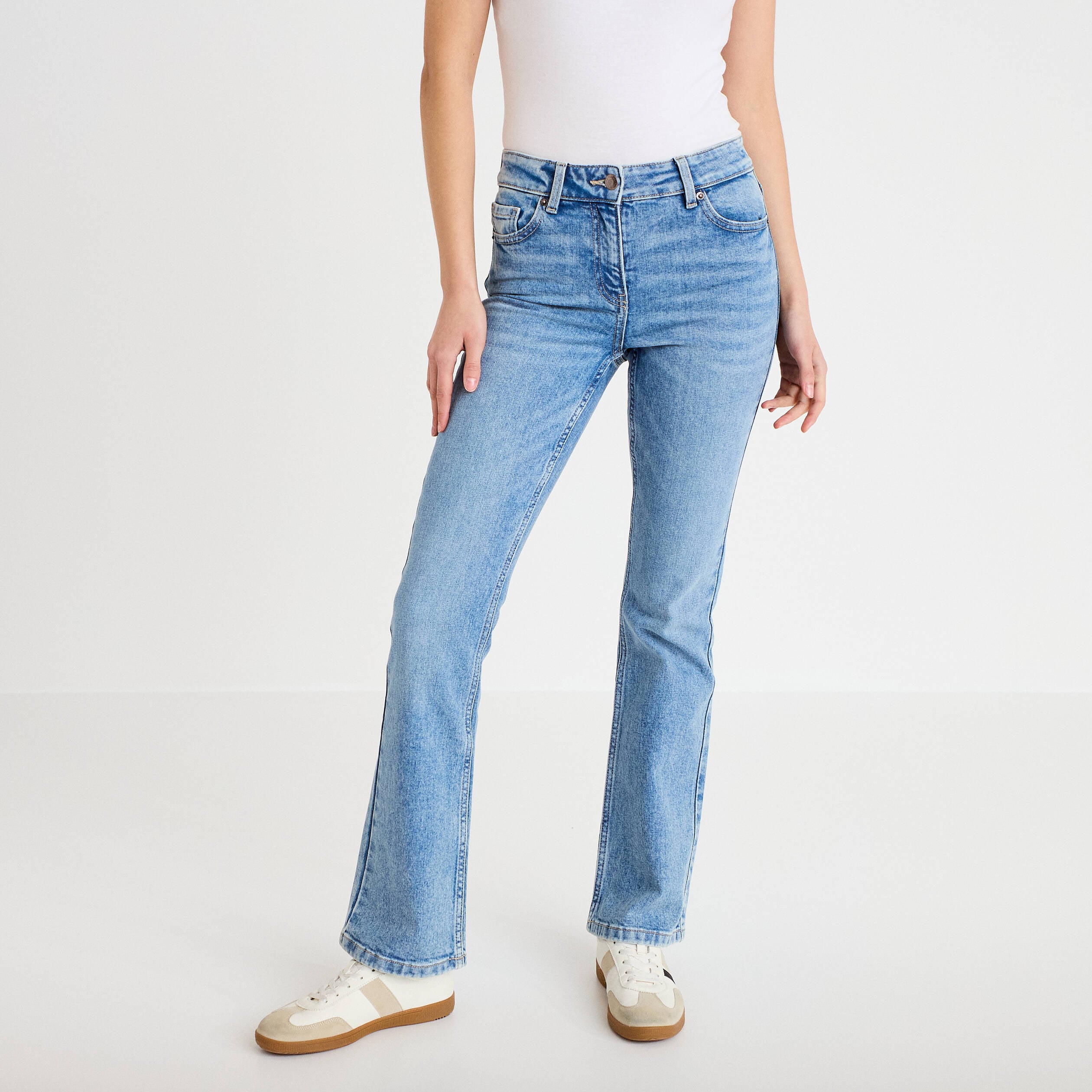 Jeans flare denim triple stone femme | Cache Cache