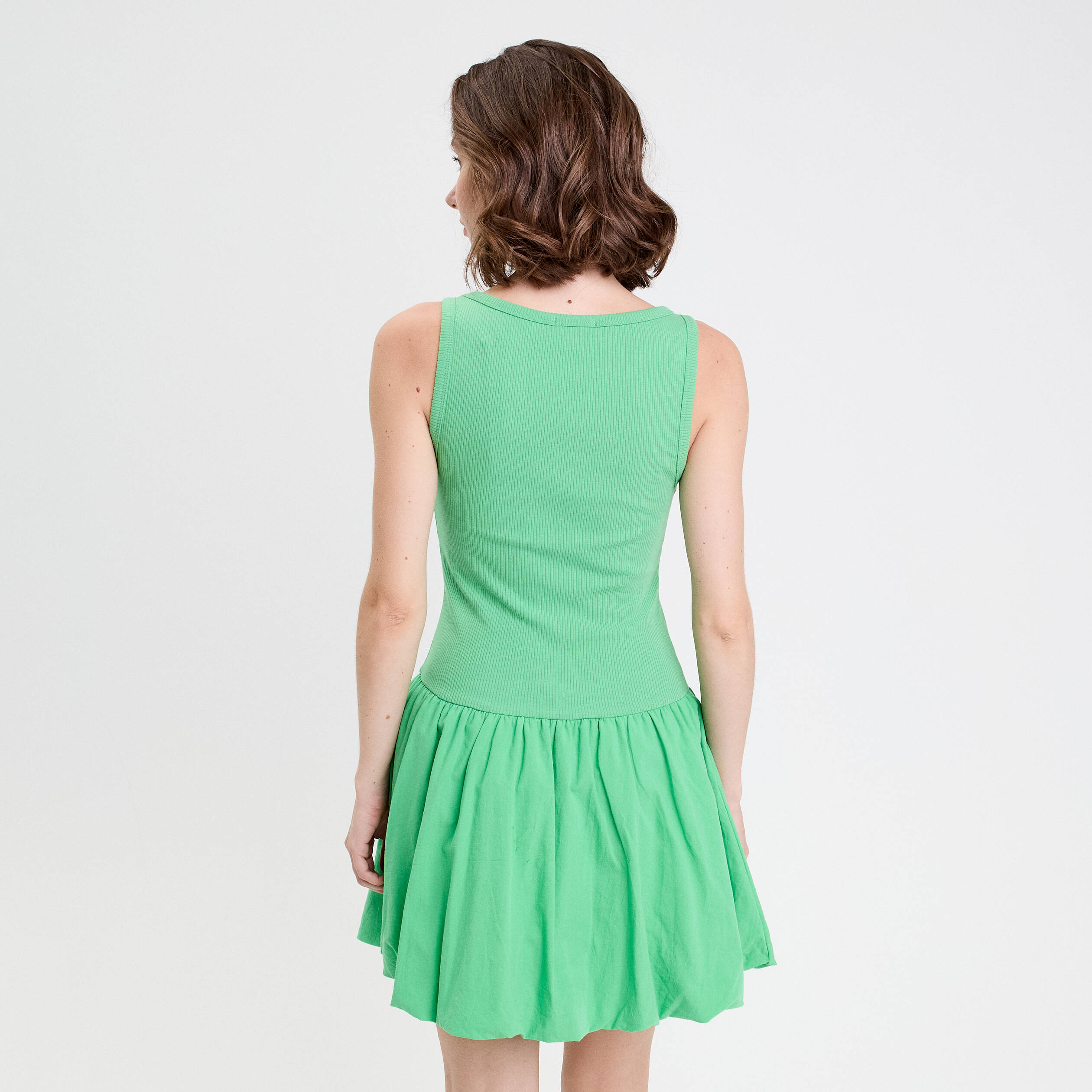 Robe boule 2-en-1 vert femme | Cache Cache